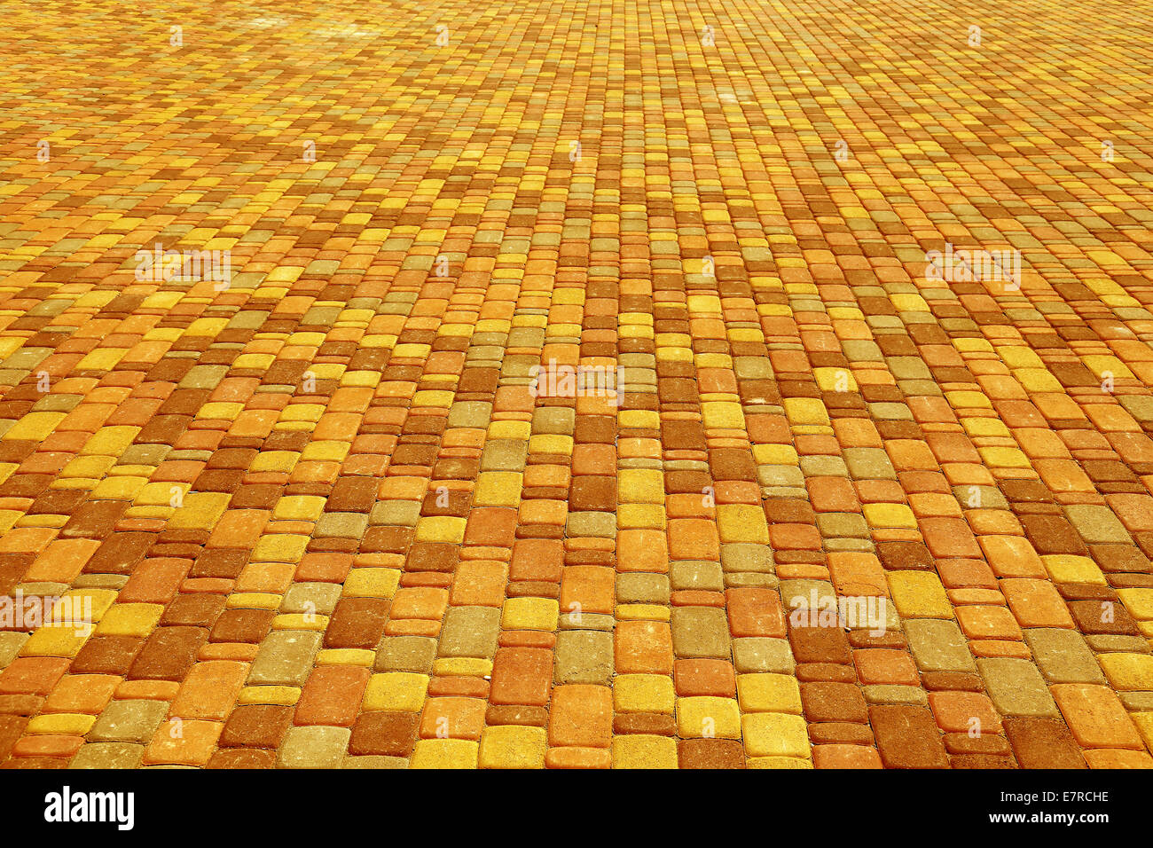 Background color tiles. Colored tiles on the square Stock Photo - Alamy