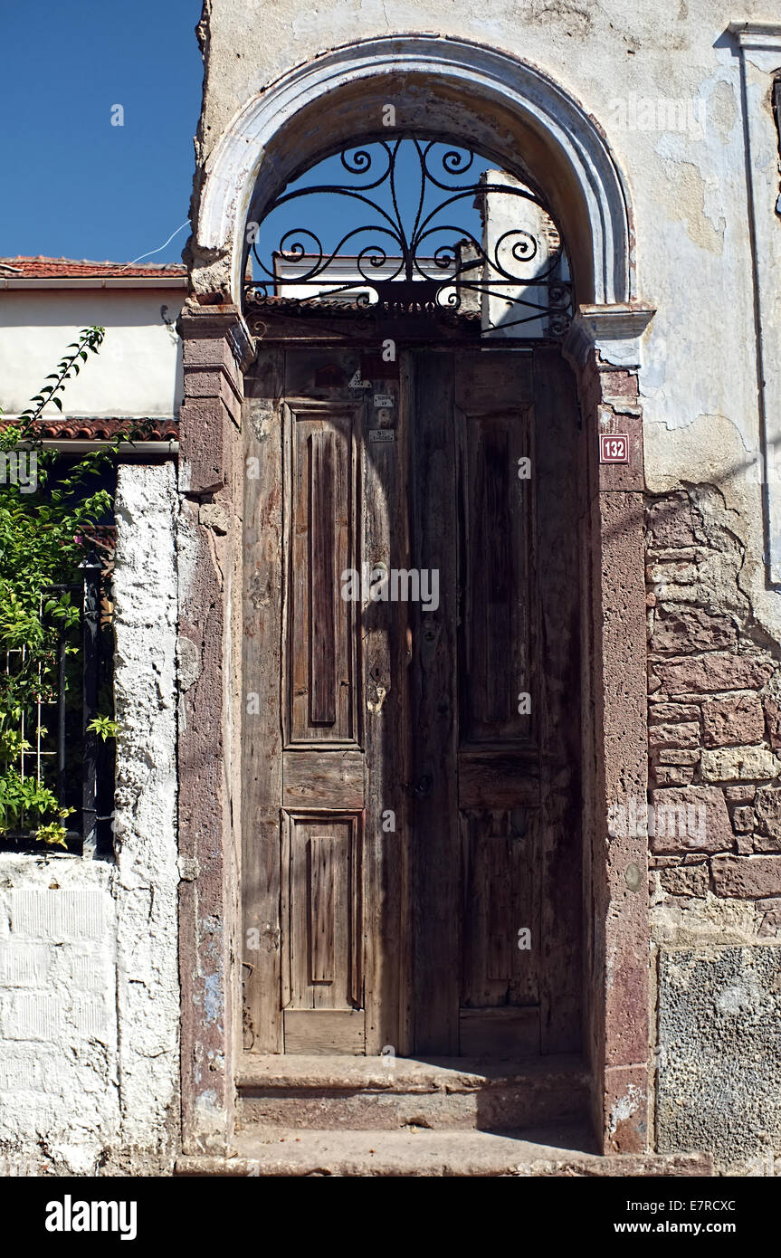 Old rusty door of a house Stock Photo - Alamy