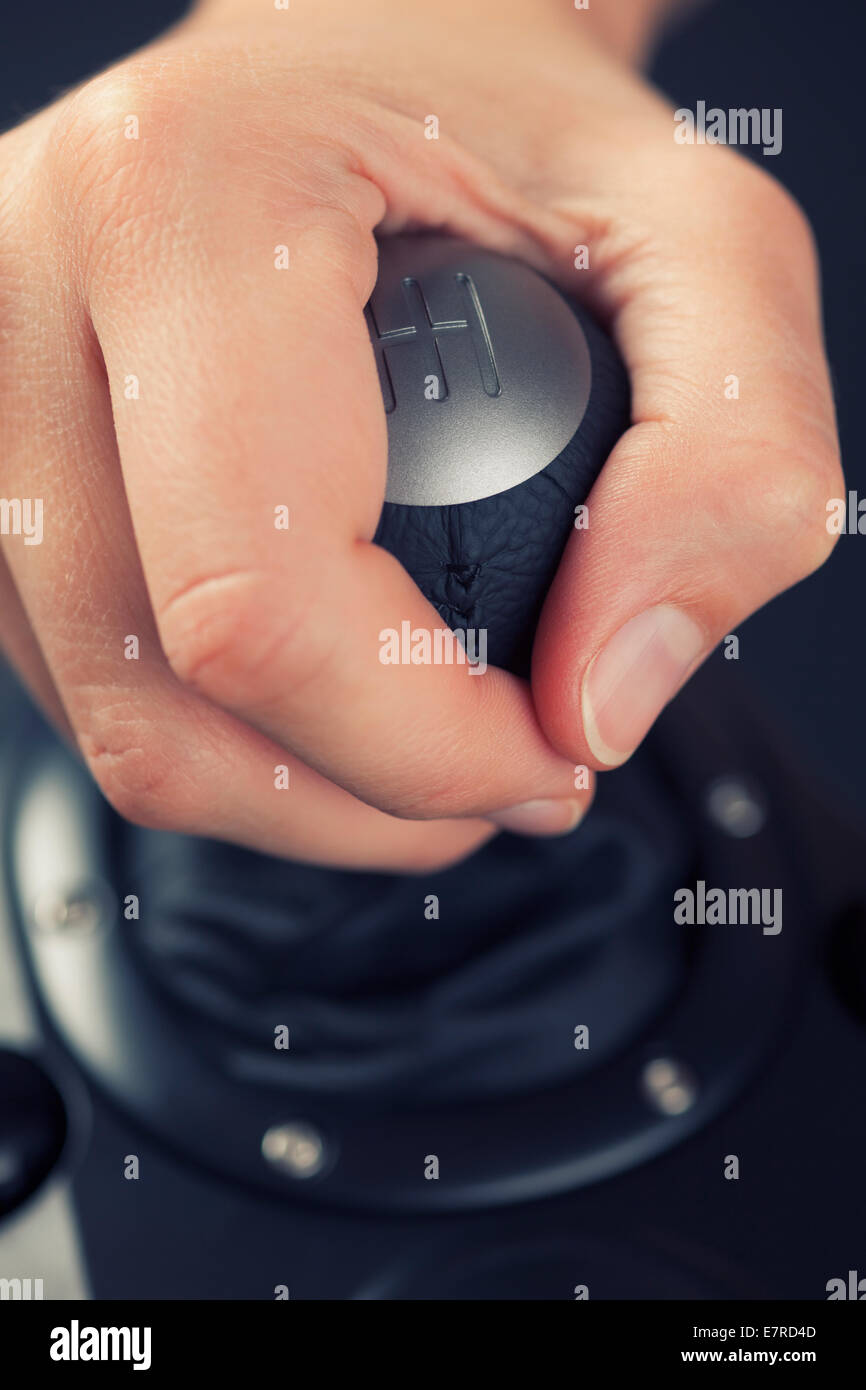 Manual shifting hi-res stock photography and images - Alamy