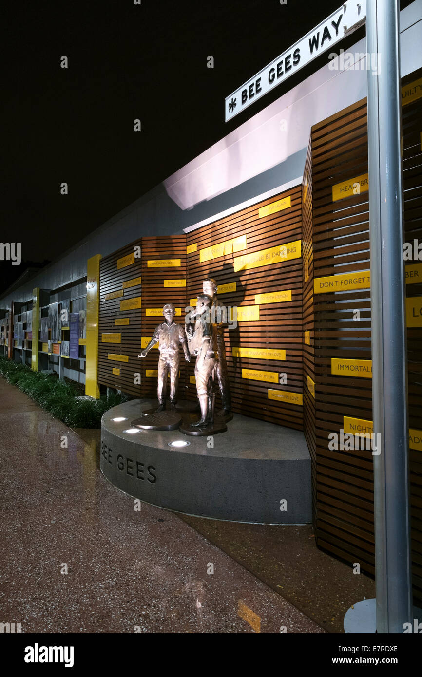 Bee Gees Way in Redcliffe Stock Photo - Alamy