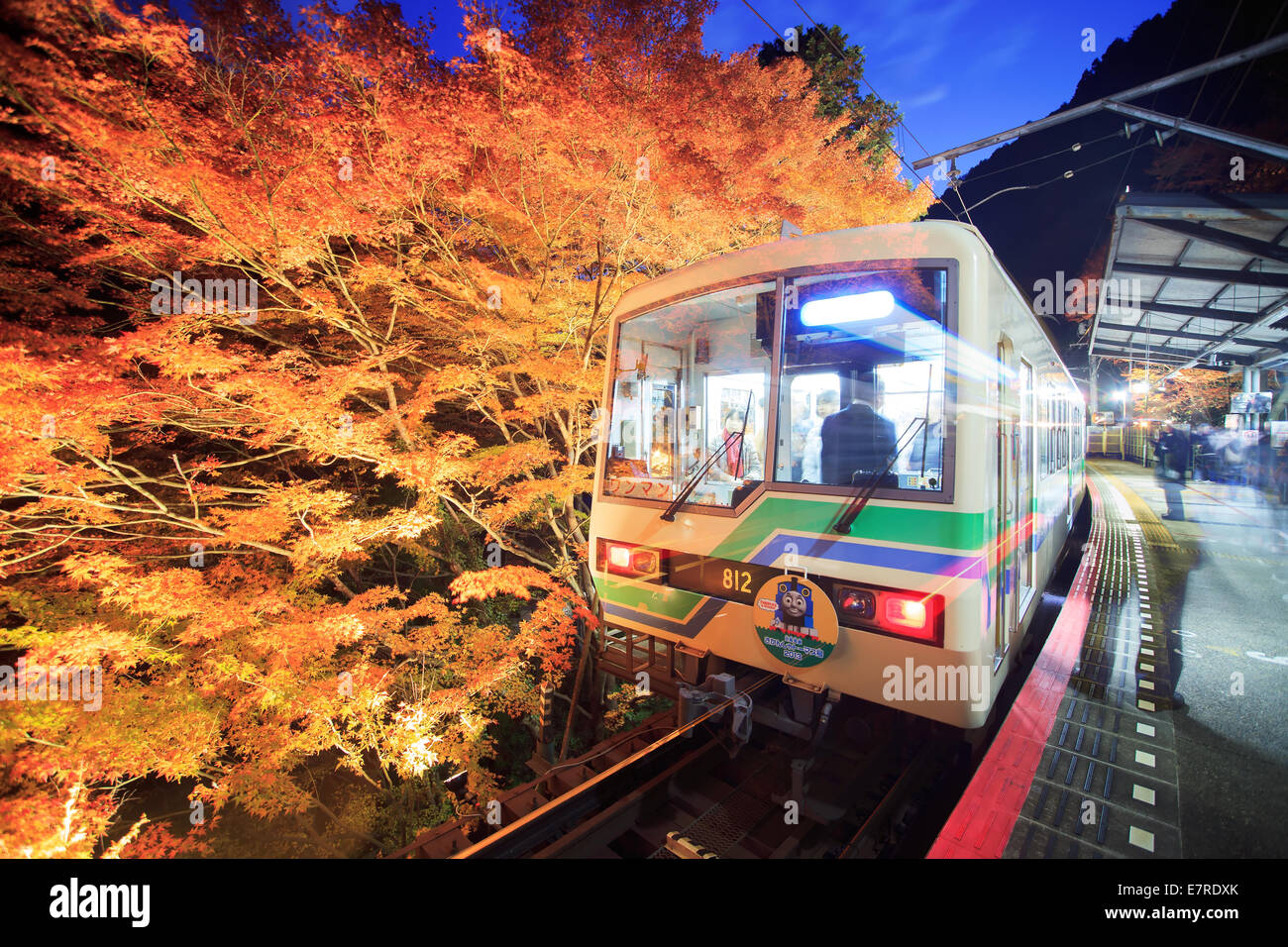 Kyoto, Japan - November 22, 2013: Kifune Shrine is a Shinto shrine ...