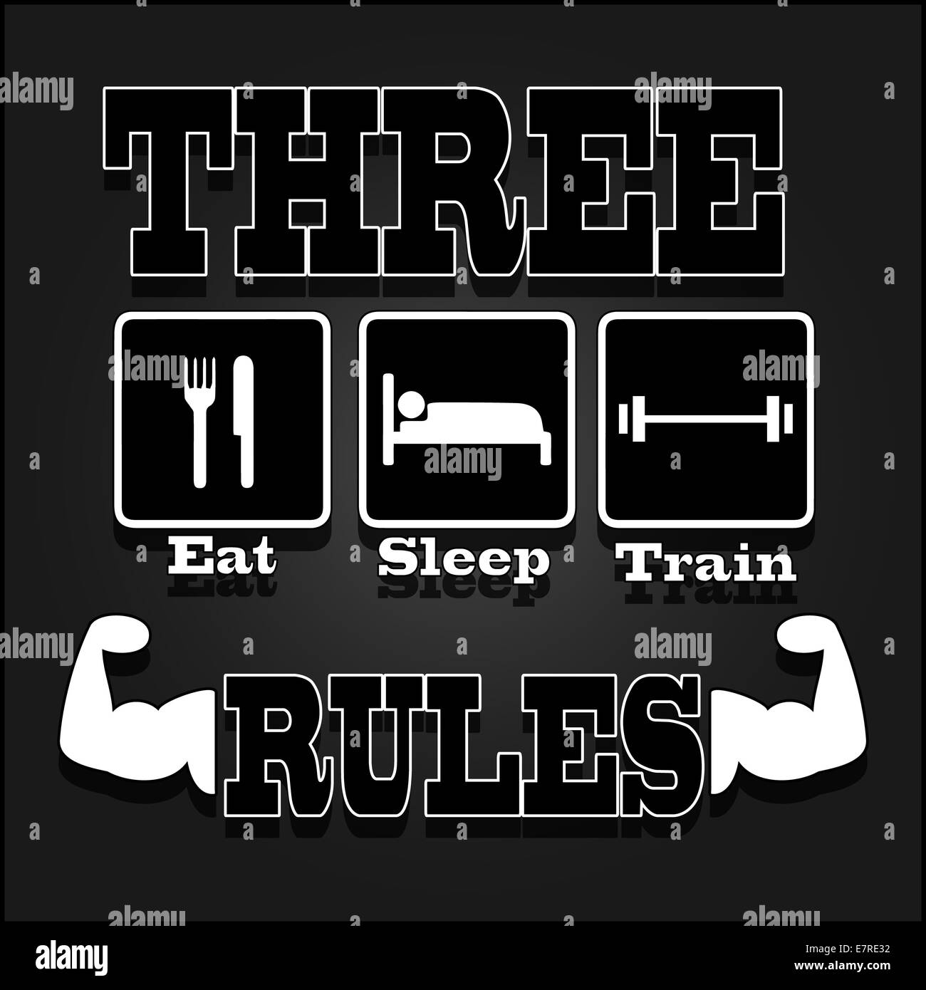 Rules black background hi-res stock photography and images - Alamy