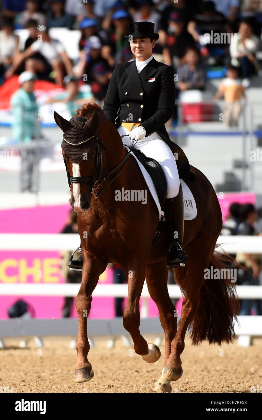 Incheon, South Korea. 23rd Sep, 2014. Gading Larasati Iris Rischka of ...