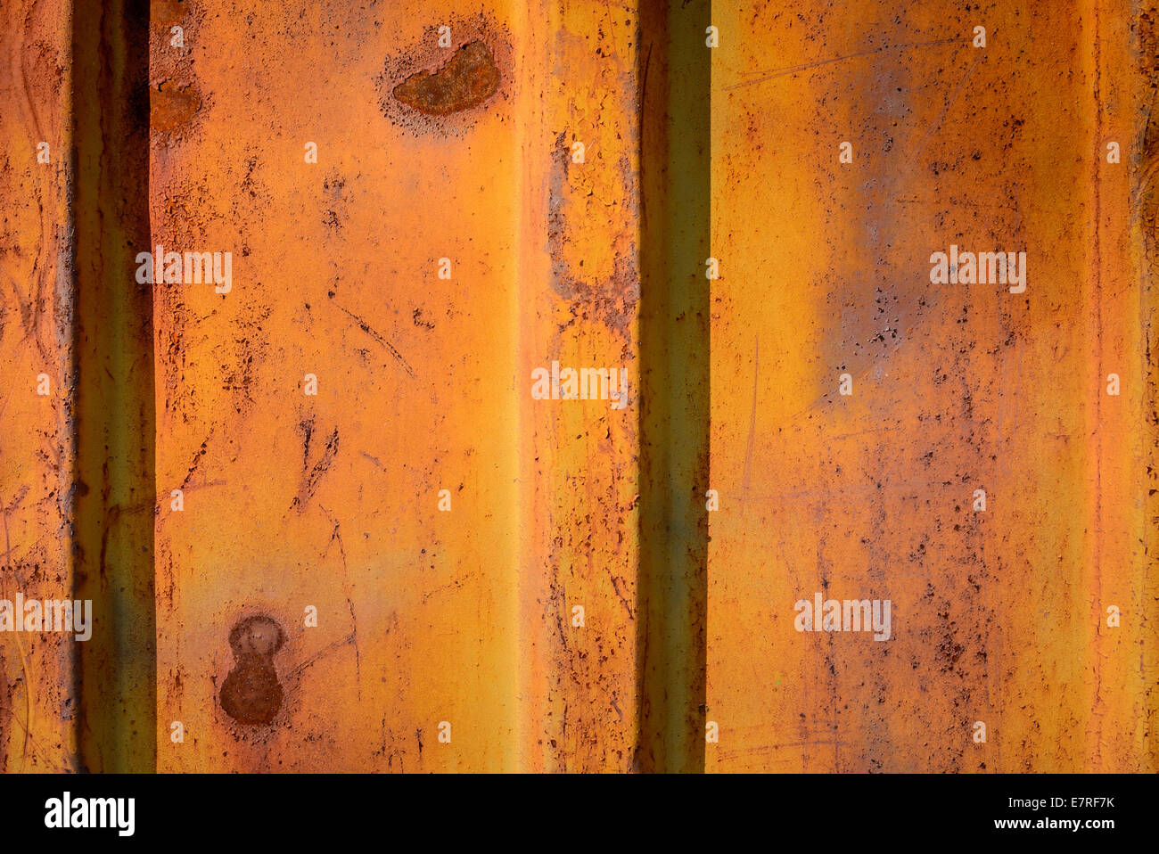 Warm texture of old messy colored rust metal Stock Photo - Alamy