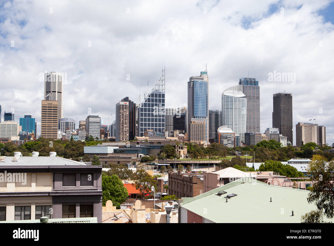 Sydney, Australia - 18th November - The Sydney CBD on a spring day on ...