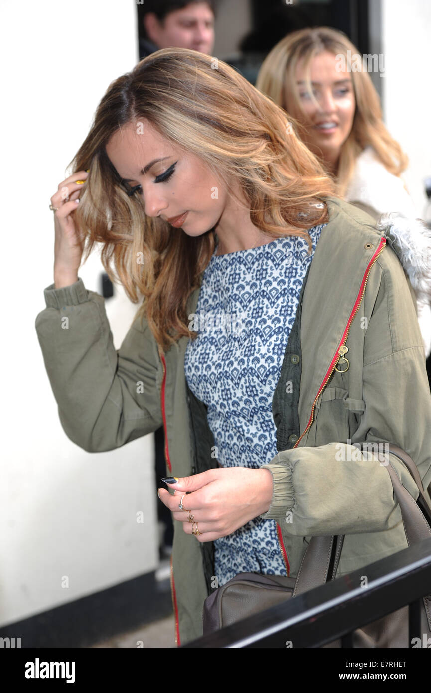 Little Mix outside the ITV studios Featuring: Perrie Edwards,Jade ...