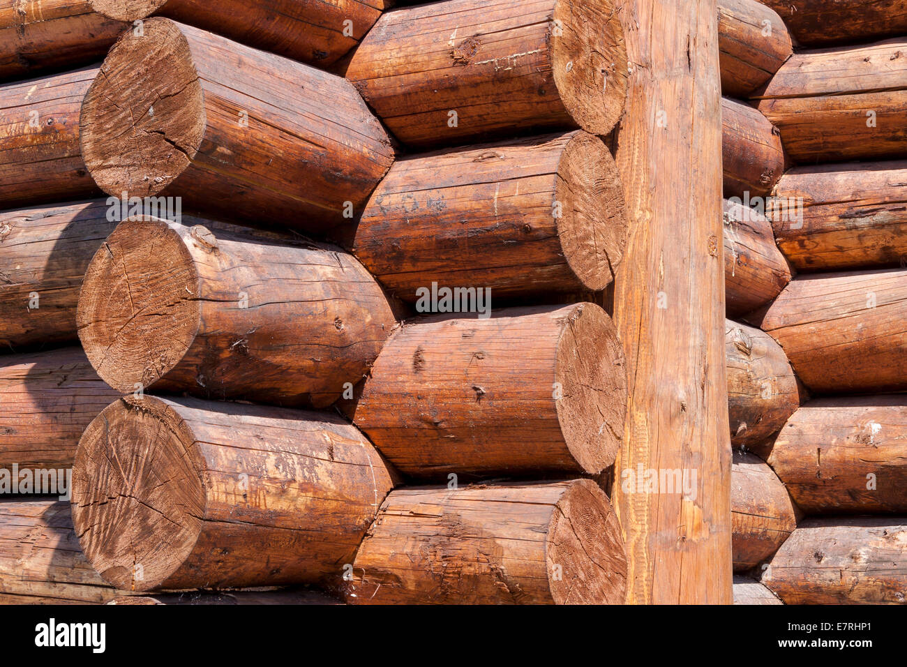 Detail of wooden wall Stock Photo - Alamy