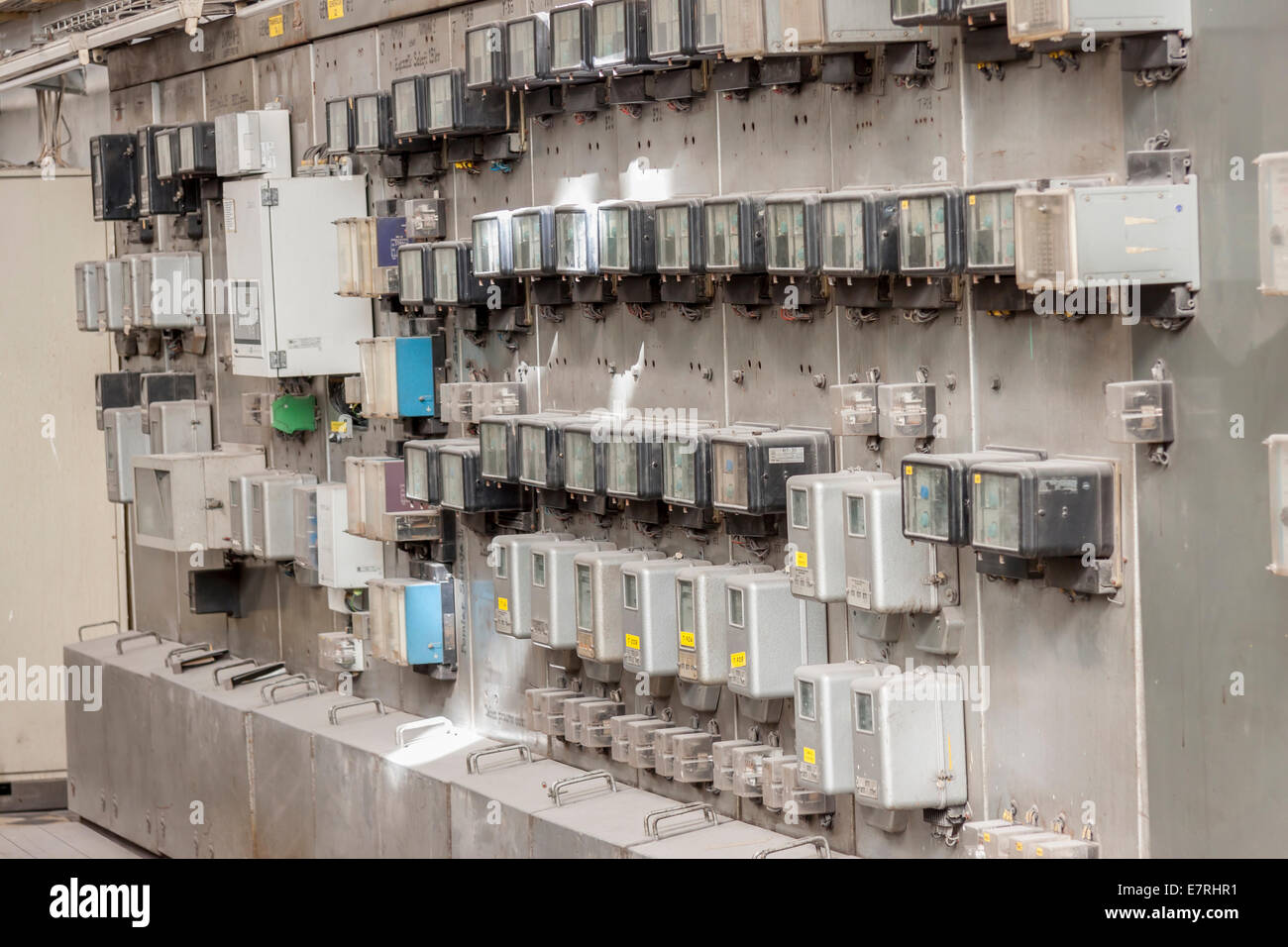 Old control room - Poland Stock Photo - Alamy