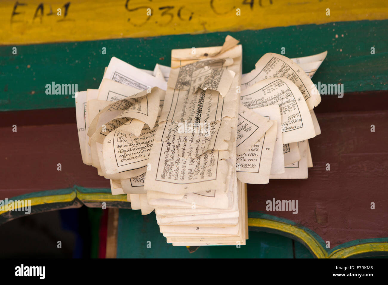 Buddhist prayers hi-res stock photography and images - Alamy