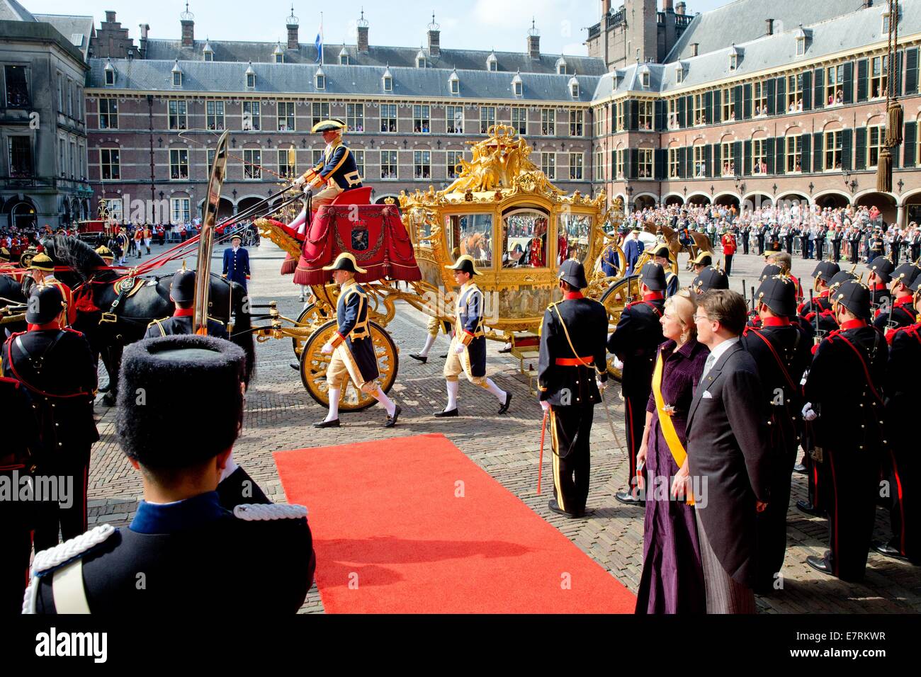 The Hague, The Netherlands. 16th Sep, 2014. Dutch King Willem-Alexander ...
