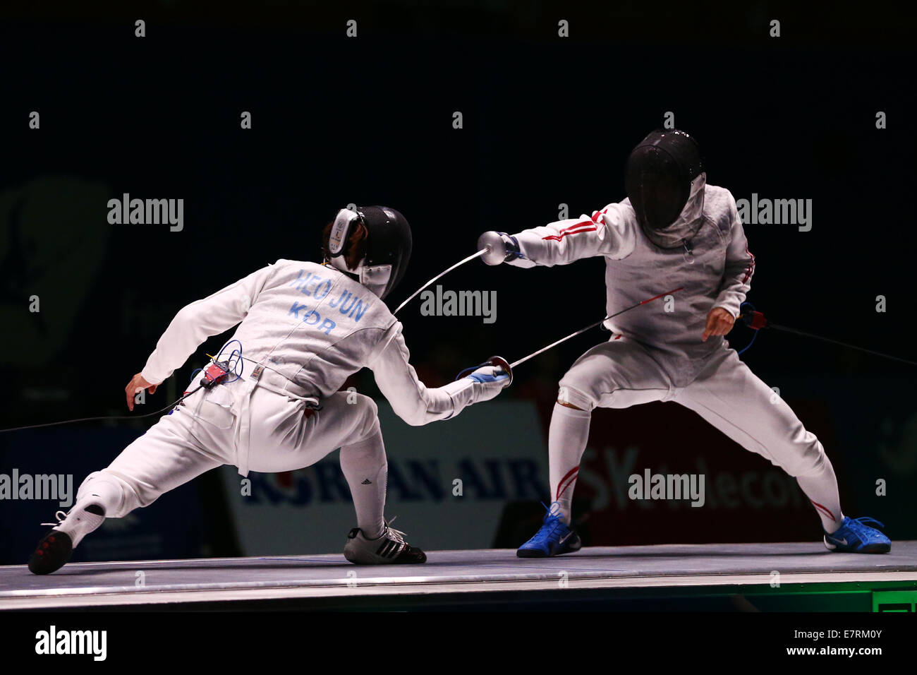 Incheon, South Korea. 22nd Sep, 2014. Yuki Ota (JPN) Fencing : Men's ...