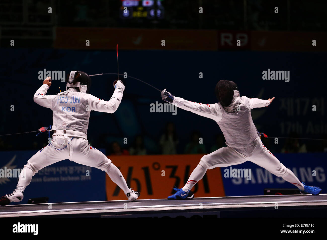 Incheon, South Korea. 22nd Sep, 2014. Yuki Ota (JPN) Fencing : Men's ...