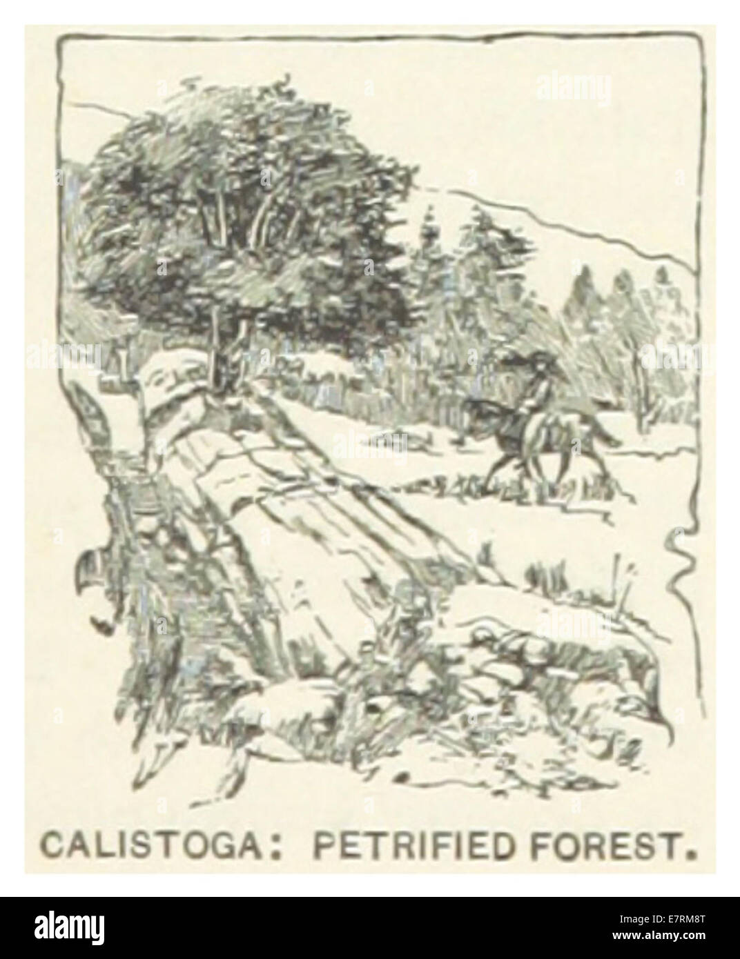 Calistoga map hi-res stock photography and images - Alamy