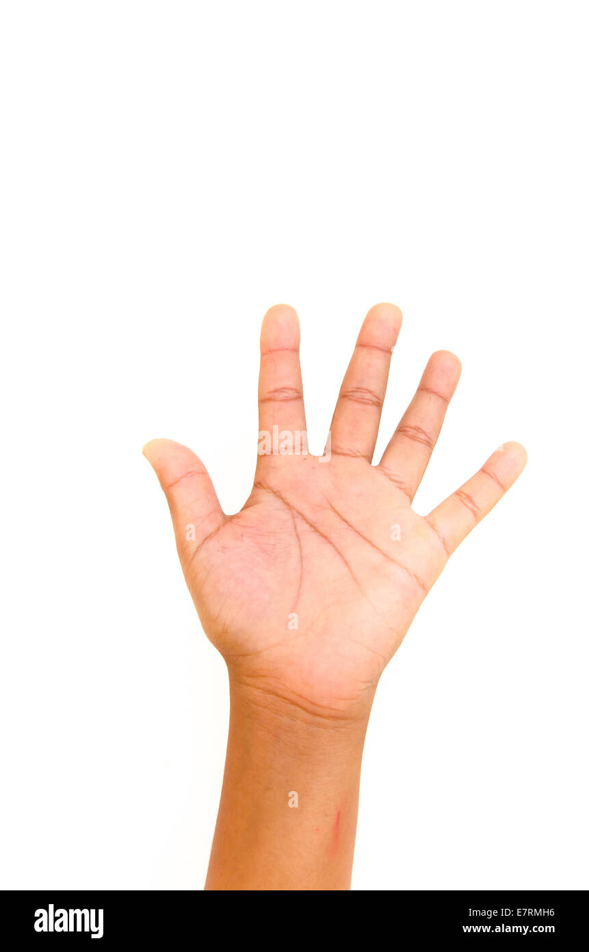 children hand on white background Stock Photo - Alamy