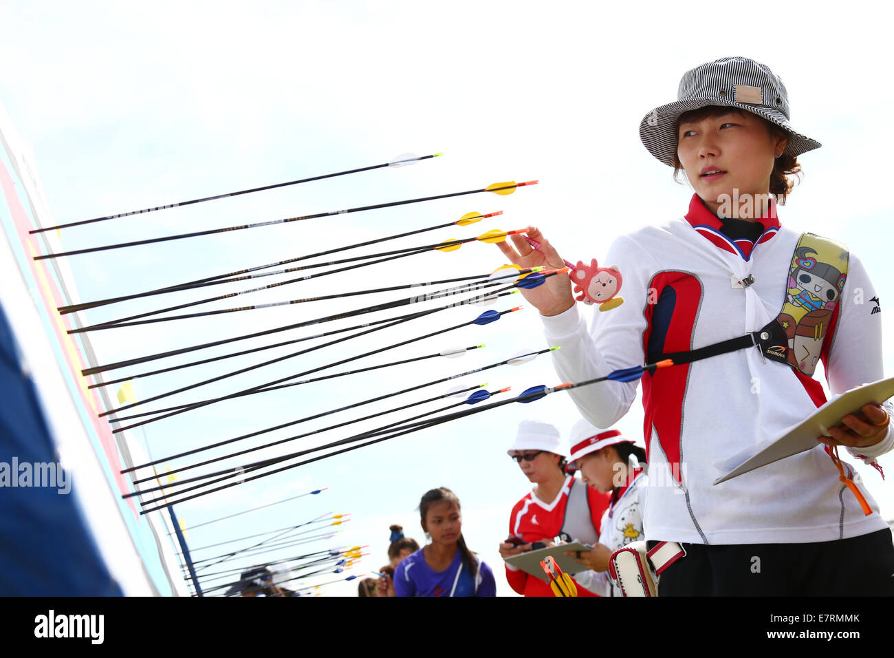 Incheon, South Korea. 23rd Sep, 2014. Ren Hayakawa (JPN) Archery ...