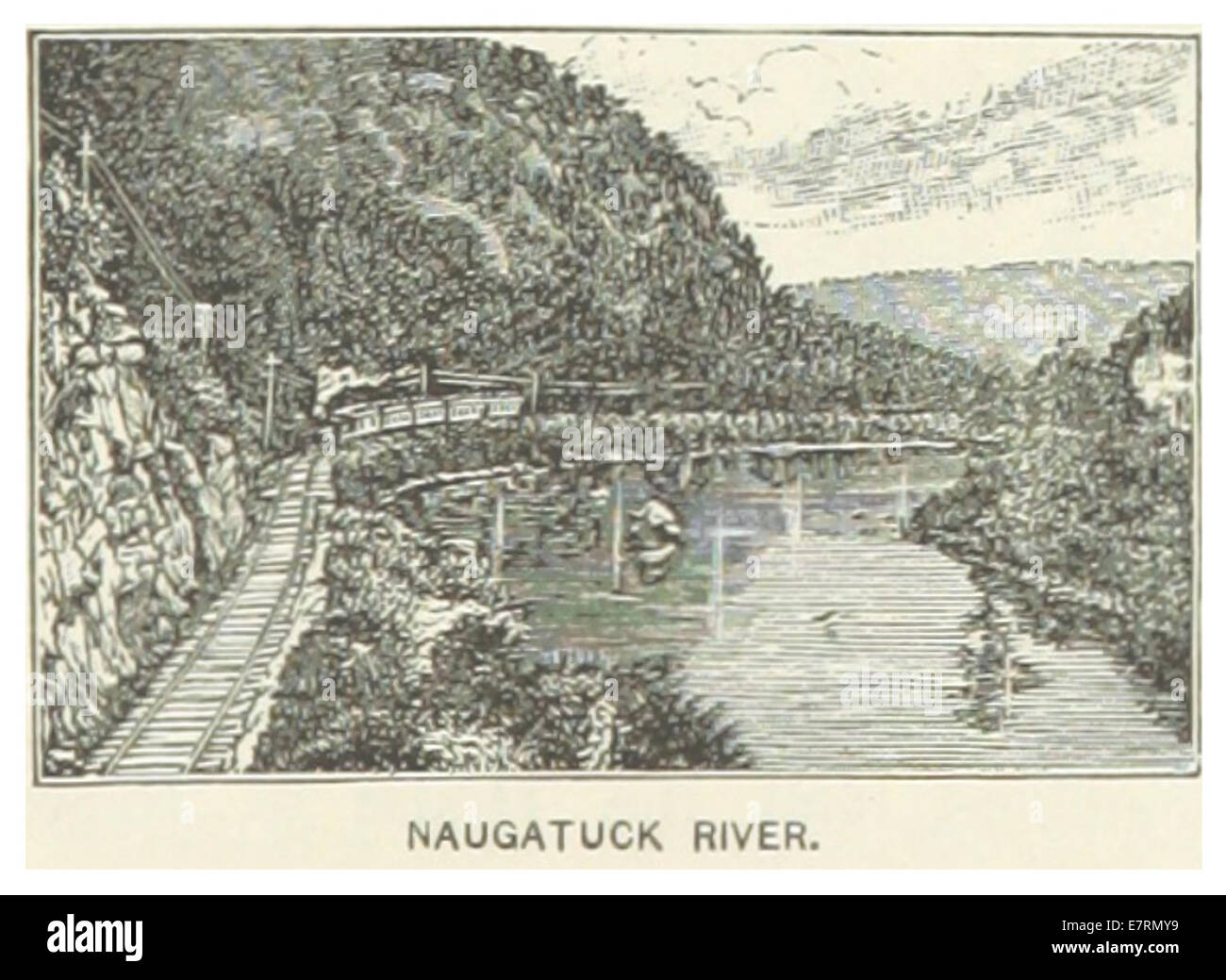 Map of naugatuck hi-res stock photography and images - Alamy