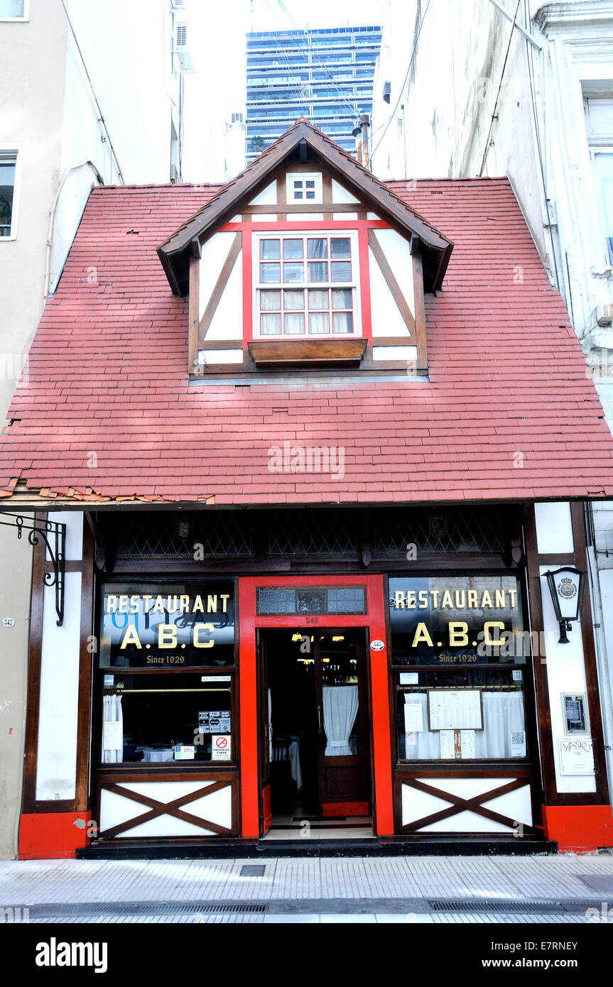 restaurant A.B.C. Buenos Aires Argentina Stock Photo - Alamy