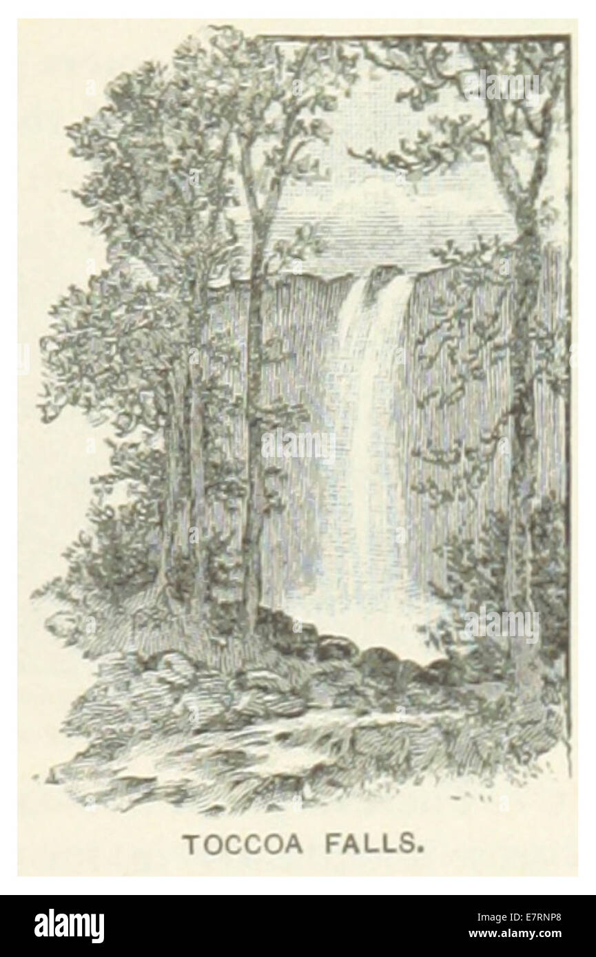 Map of toccoa hi-res stock photography and images - Alamy