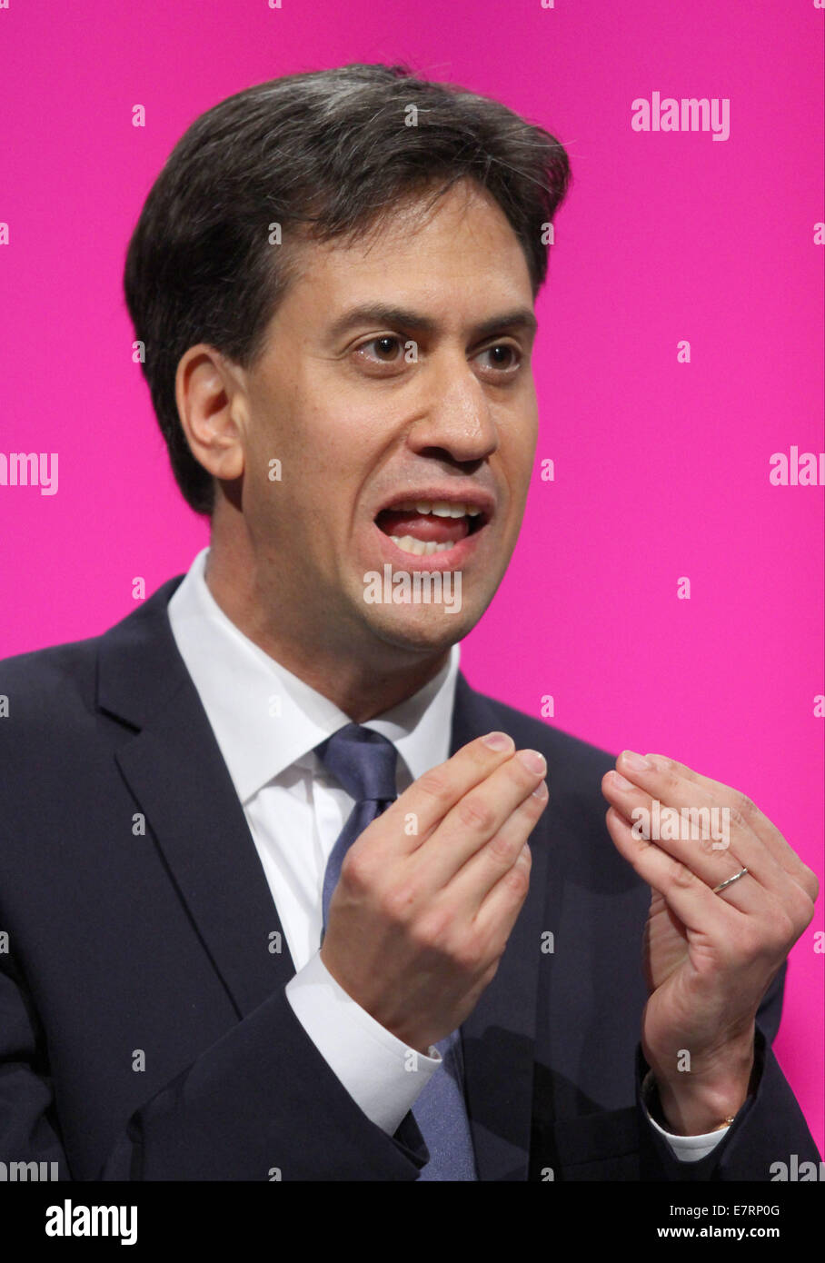 ED MILIBAND MP LABOUR PARTY LEADER 23 September 2014 MANCHESTER CENTRAL ...