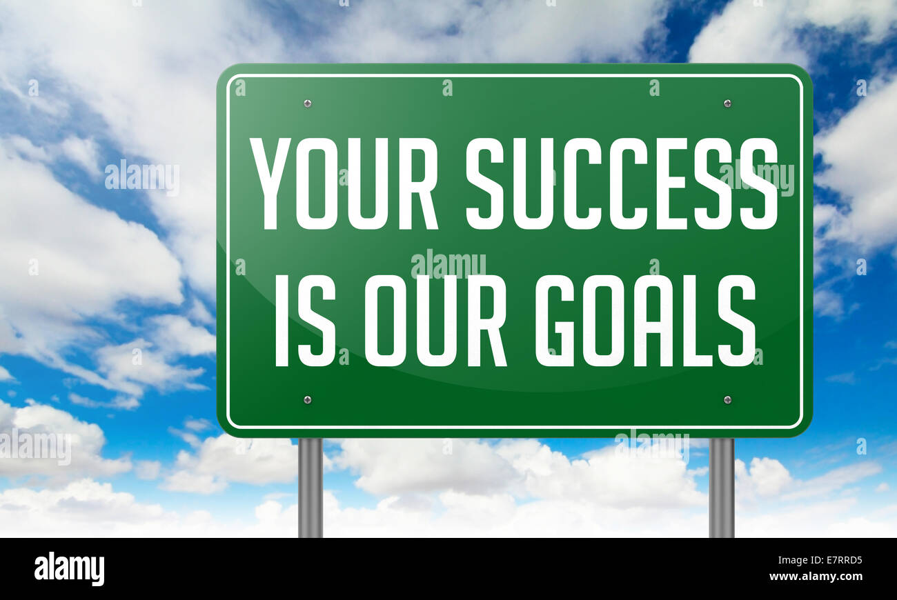 Success signpost hi-res stock photography and images - Alamy