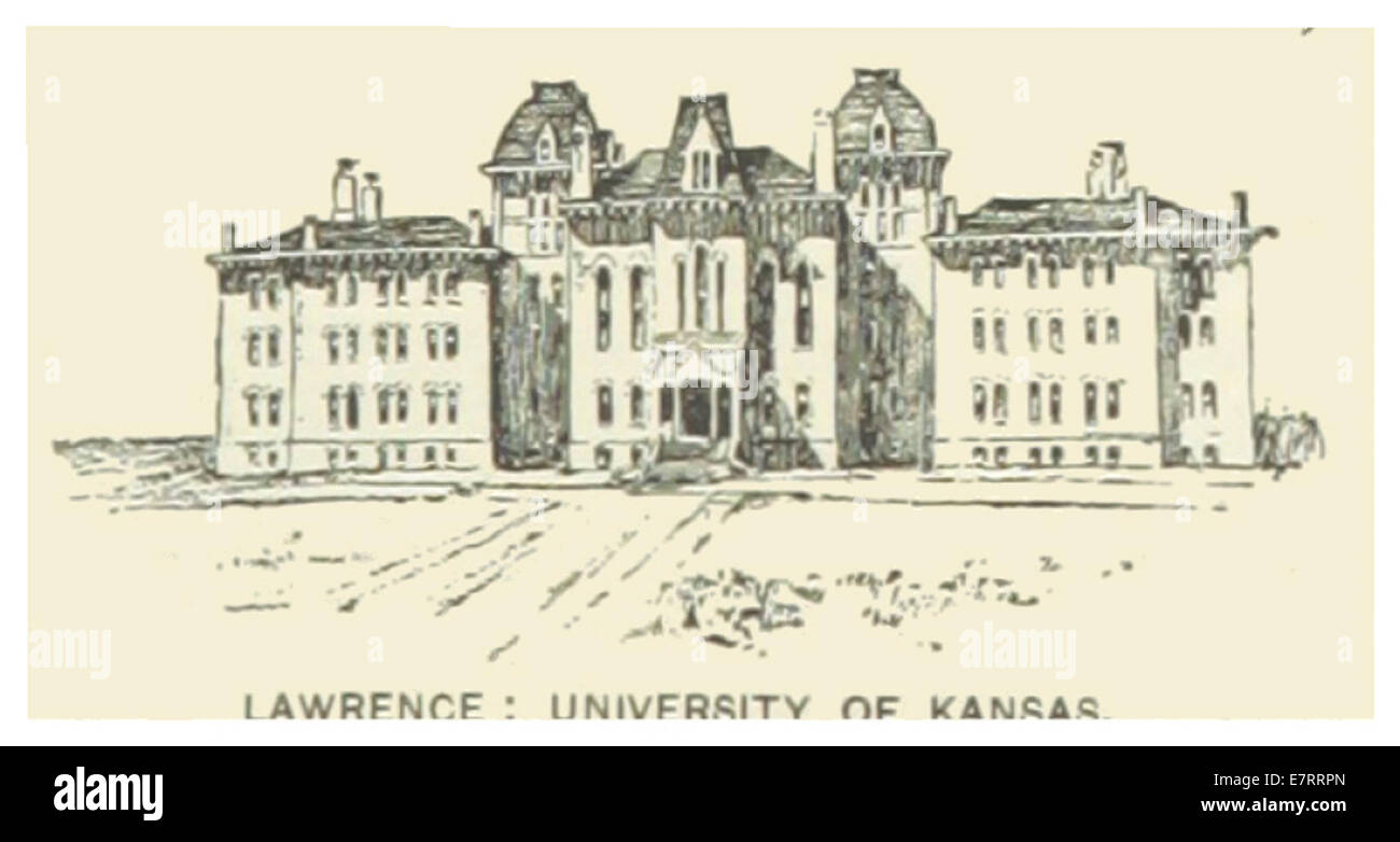 Lawrence kansas map hi-res stock photography and images - Alamy