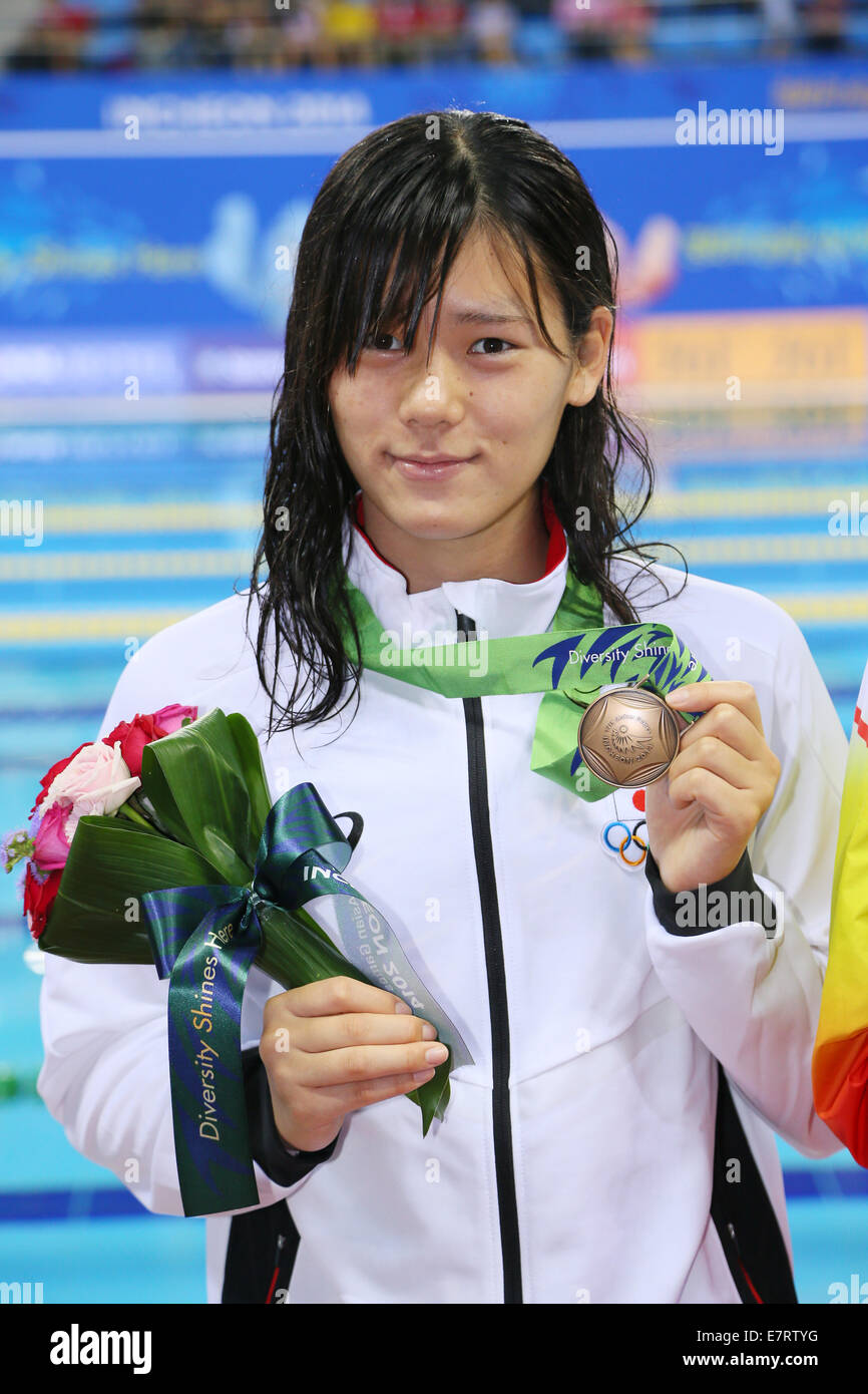 Incheon, South Korea. 22nd Sep, 2014. Miki Uchida (JPN) Swimming ...