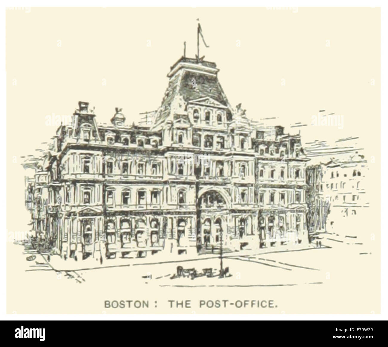Boston post office hi-res stock photography and images - Alamy