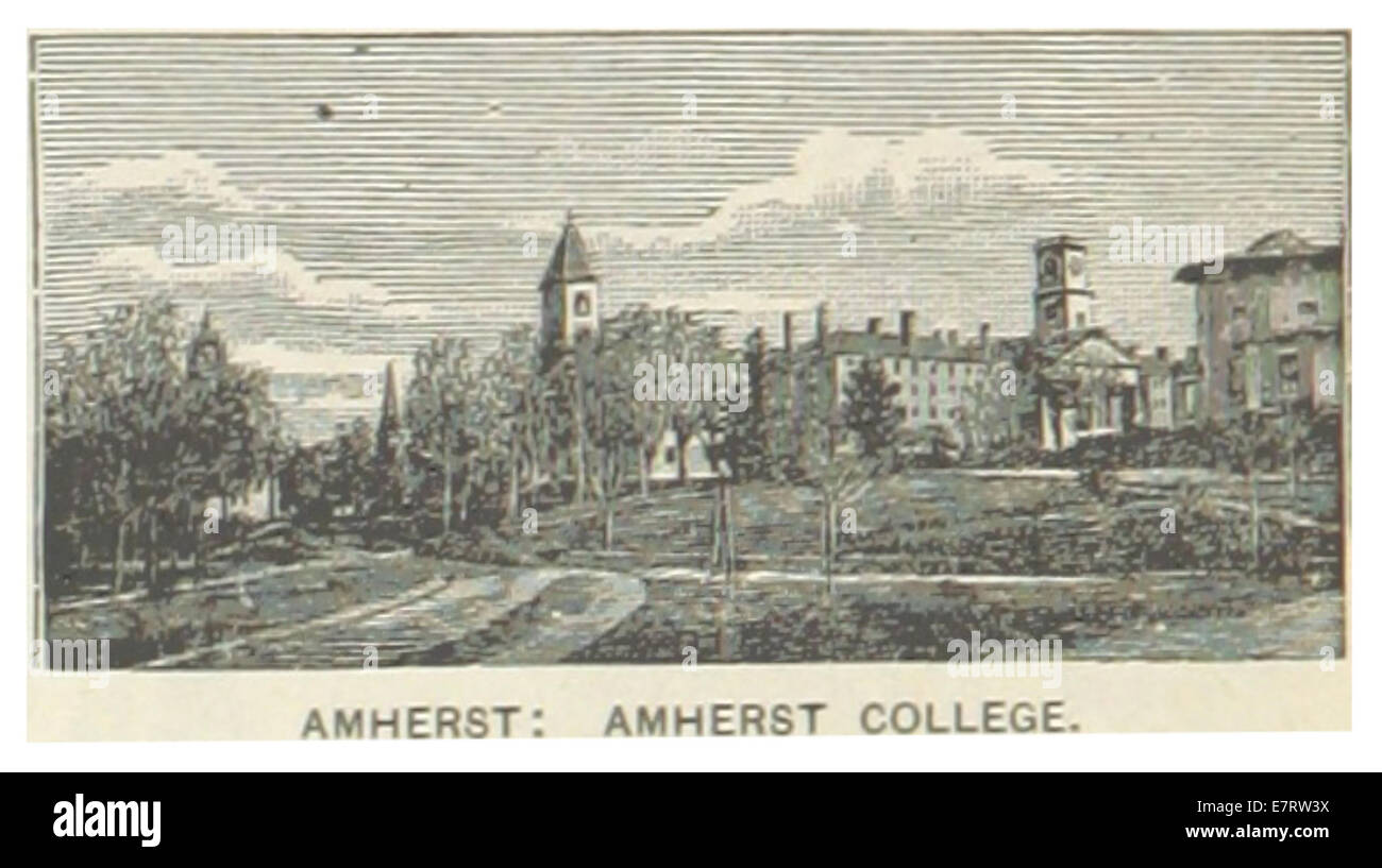 Amherst map hi-res stock photography and images - Alamy