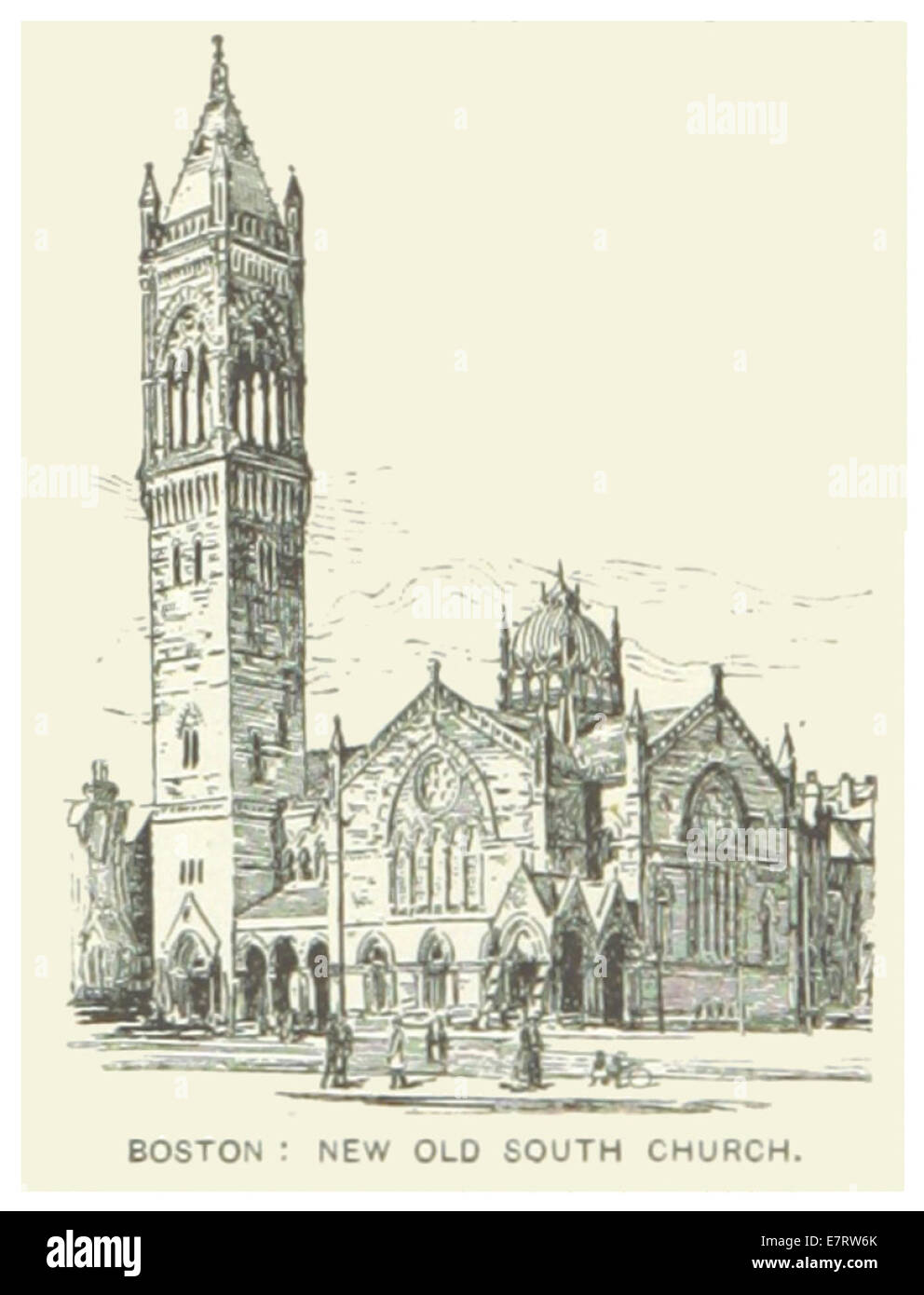 Old historical church in Cut Out Stock Images & Pictures - Alamy