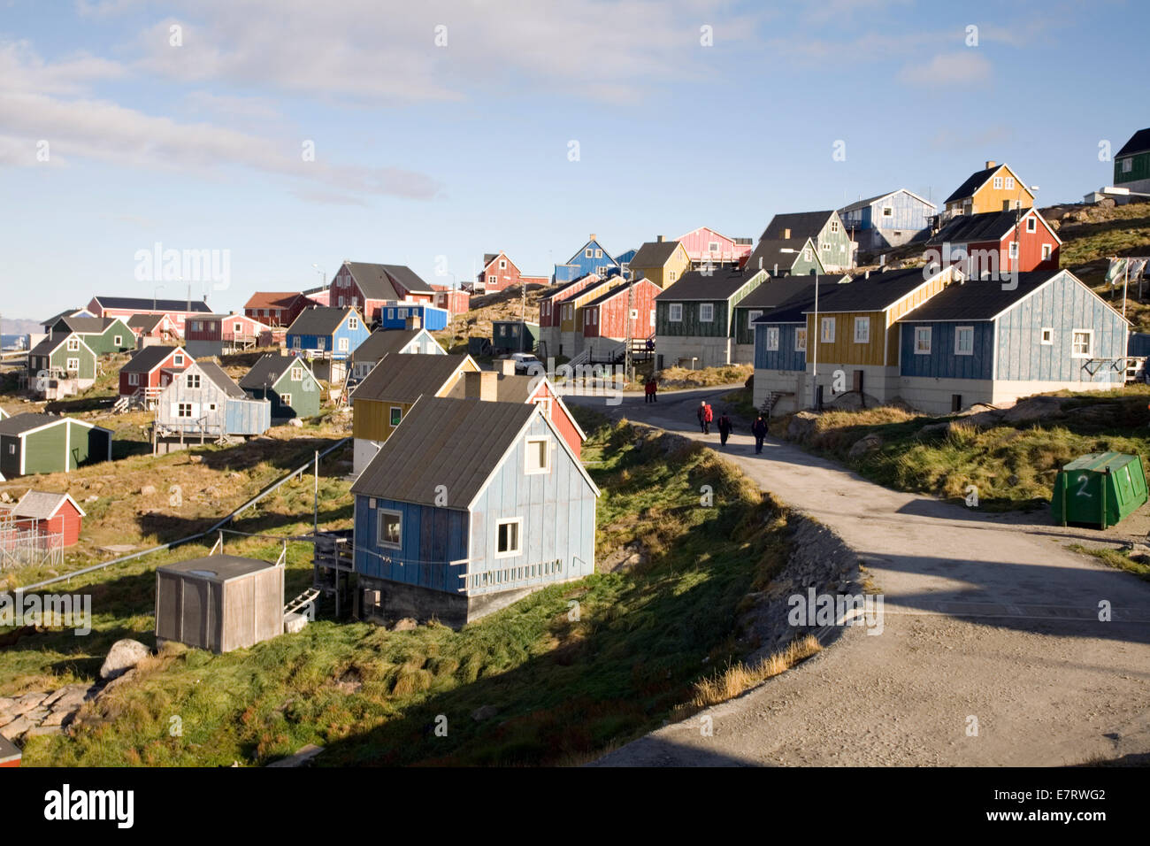 Upernavik (pop. 1500) is the largest town north of Ilulissat on ...