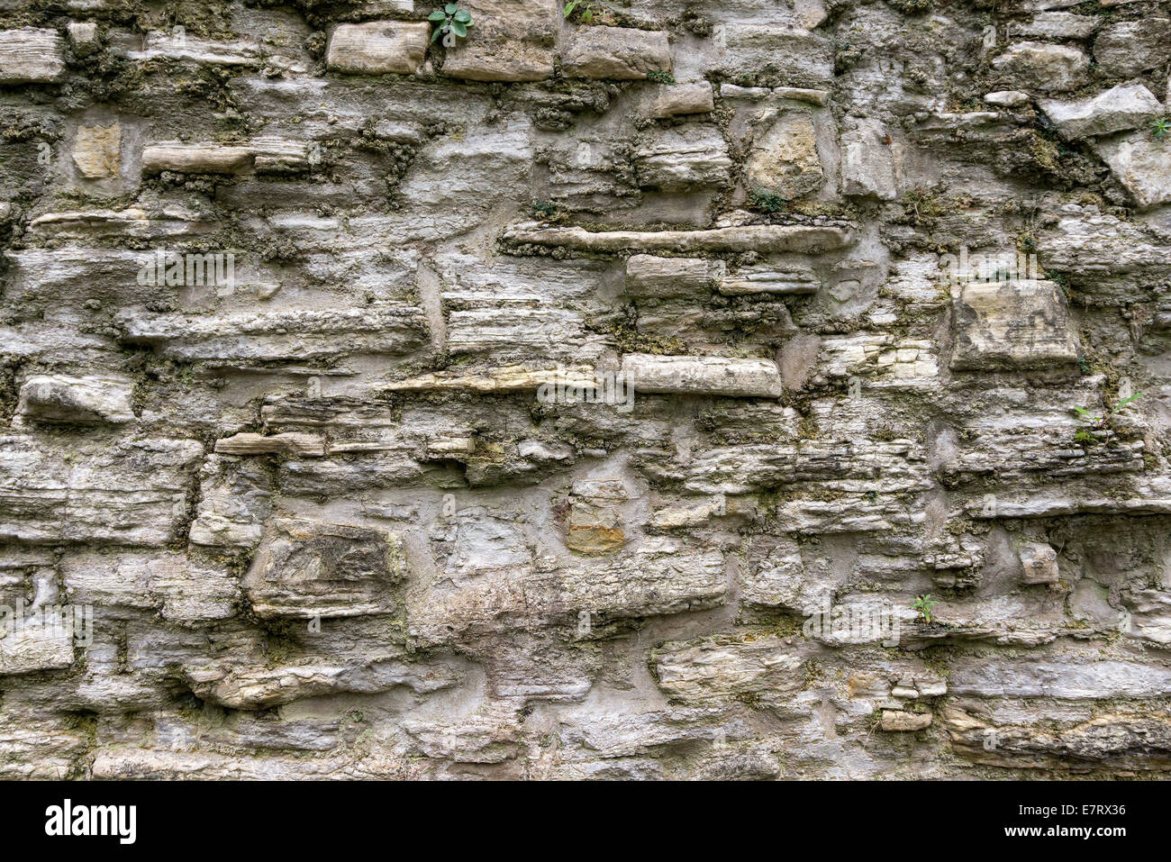 Old german Castle stonewall Stock Photo - Alamy