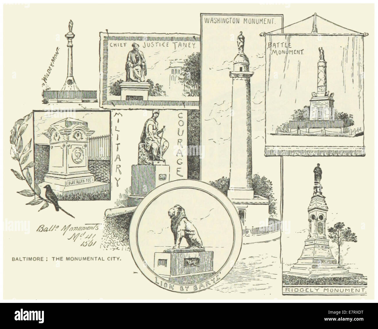 Baltimore monuments hi-res stock photography and images - Alamy