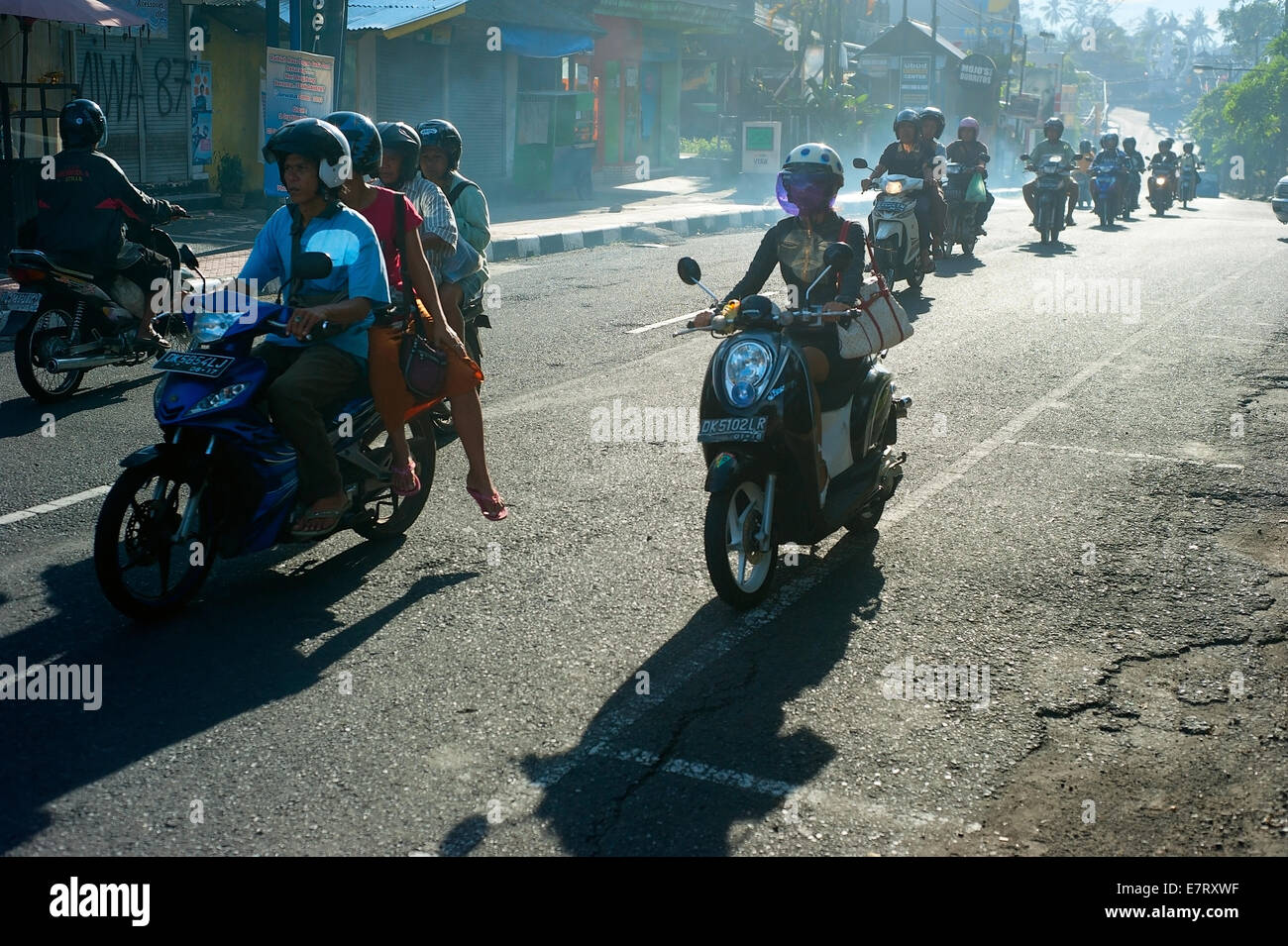 Traffic street ubud bali indonesia hi-res stock photography and images ...