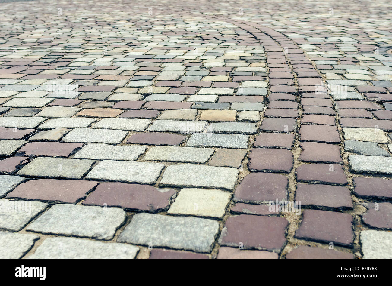 Sett bricks, texture or background, stone pavement Stock Photo - Alamy