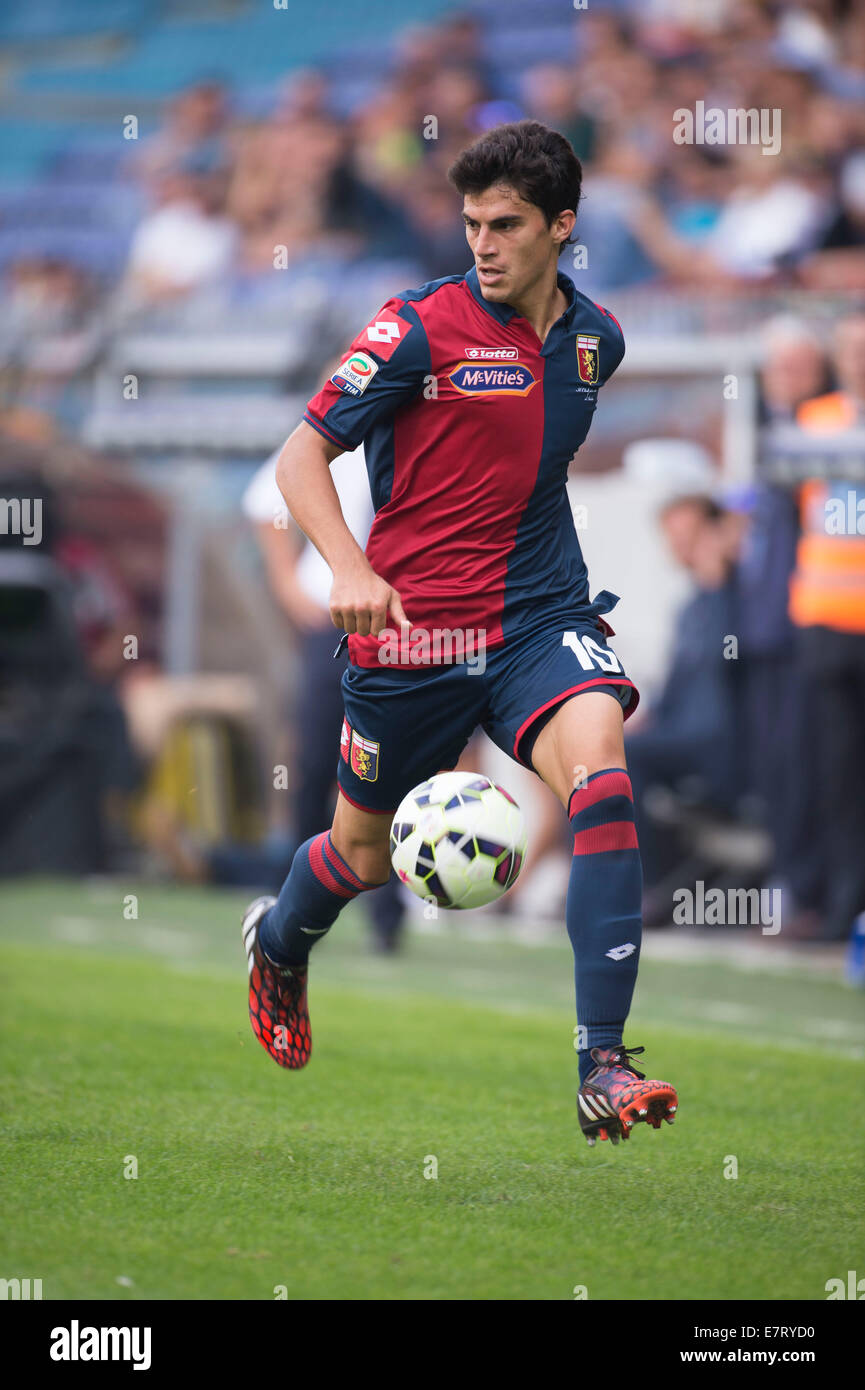 Genova, Italy. 21st Sep, 2014. Diego Perotti (Genoa) Football/Soccer ...