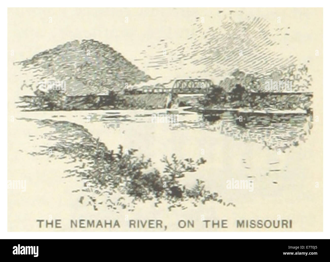 Map of nemaha hi-res stock photography and images - Alamy