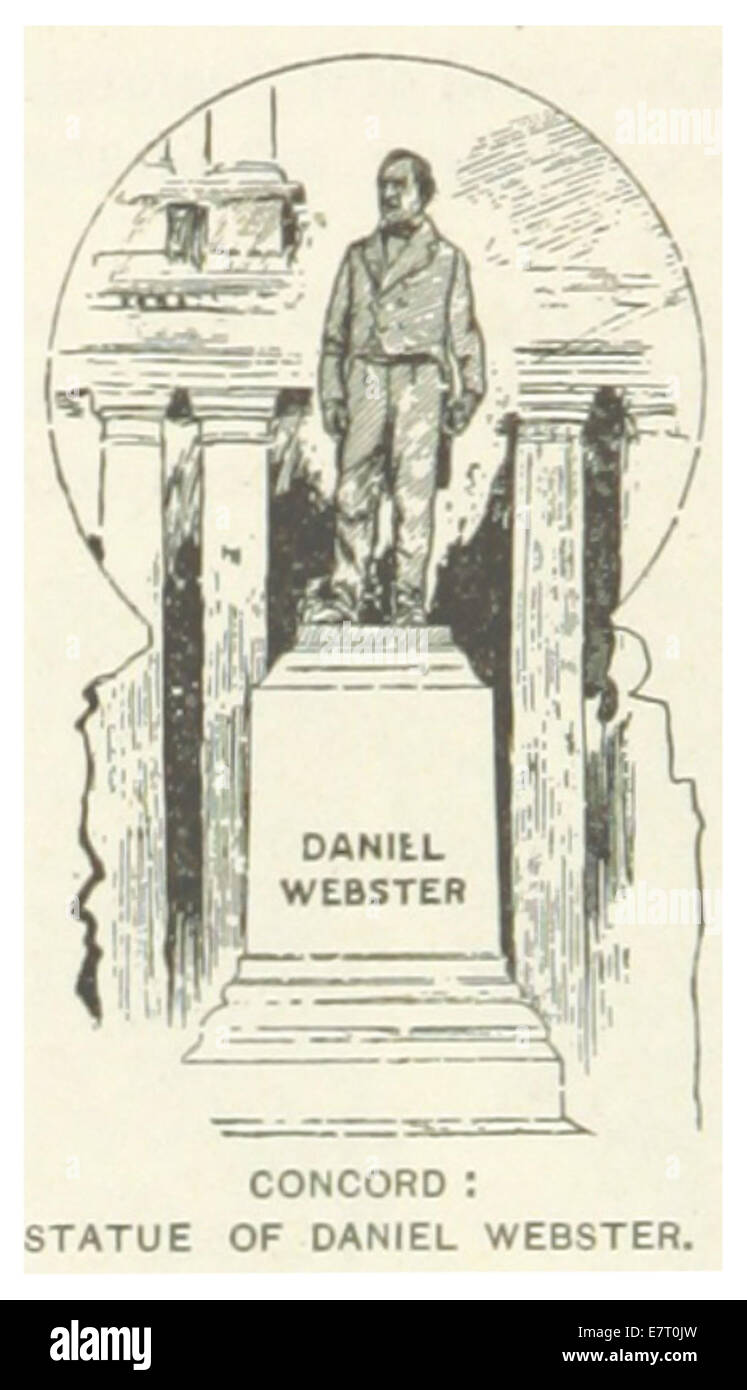 This 1891 illustration from New Hampshire shows the Daniel Webster ...