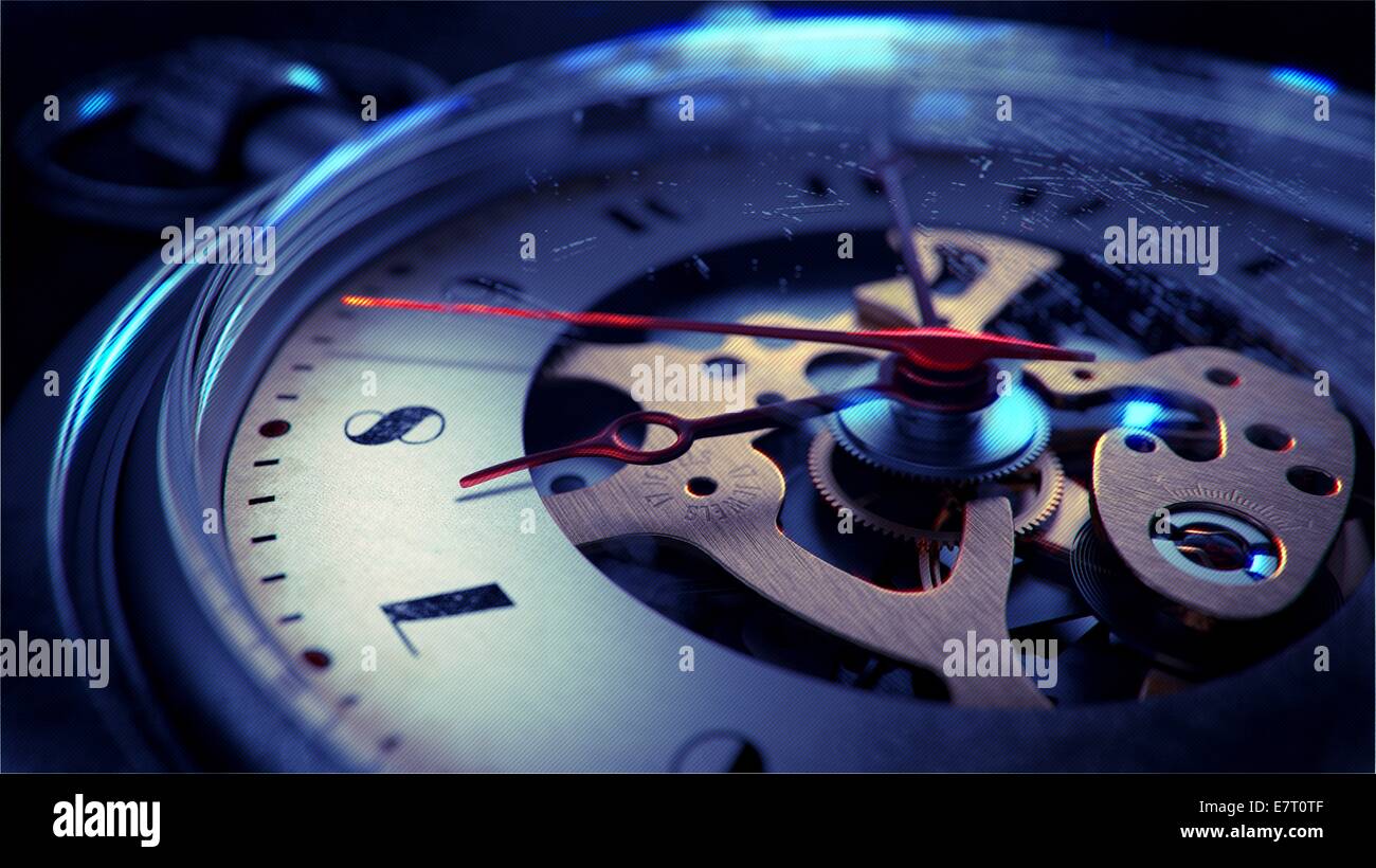 Old Vintage Pocket Watch Face Stock Photo - Alamy