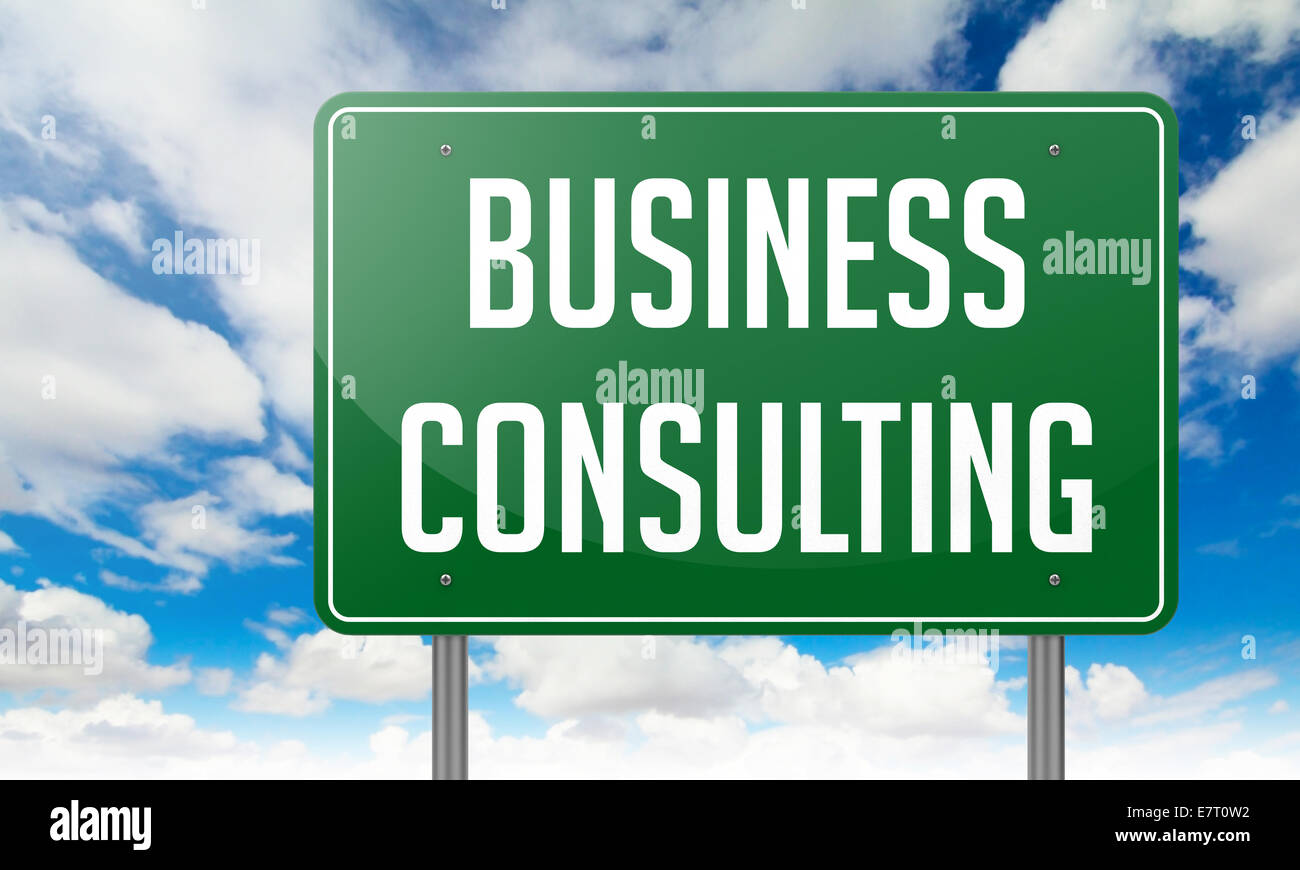 Consulting road sign hi-res stock photography and images - Alamy