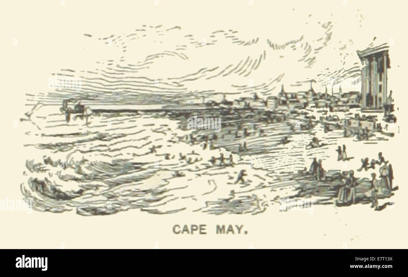 Map of cape may hi-res stock photography and images - Alamy