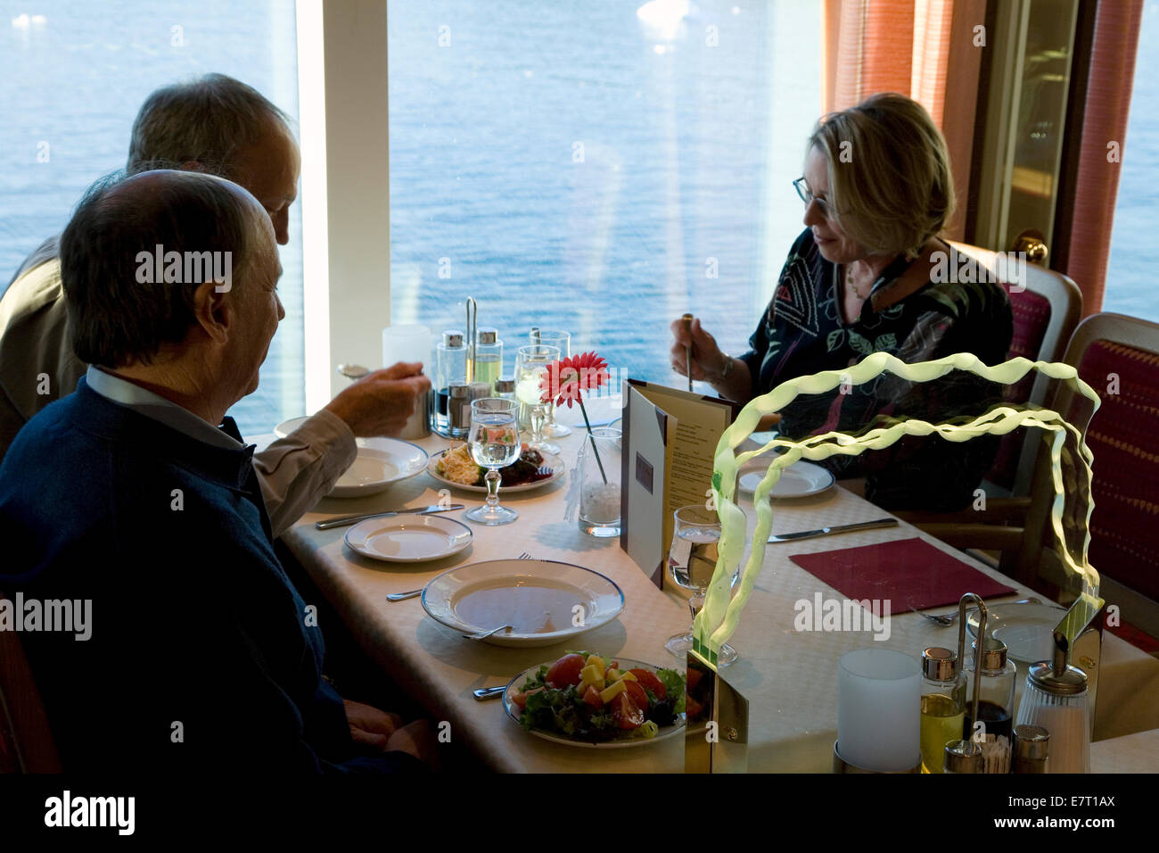IMAQ Dining Room, MS FRAM, Greenland Stock Photo - Alamy