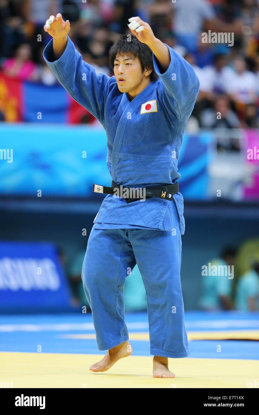 Incheon, South Korea. 22nd Sep, 2014. Yuya Yoshida (JPN) Judo : Men's ...