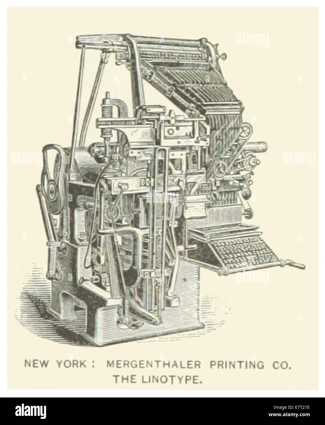 Linotype hi-res stock photography and images - Alamy