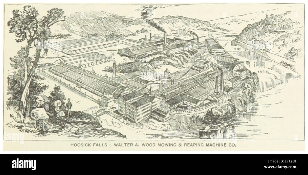 US-NY(1891) p645 HOOSICK FALLS, WALTER A. WOOD MOWING & REAPING MACHINE ...