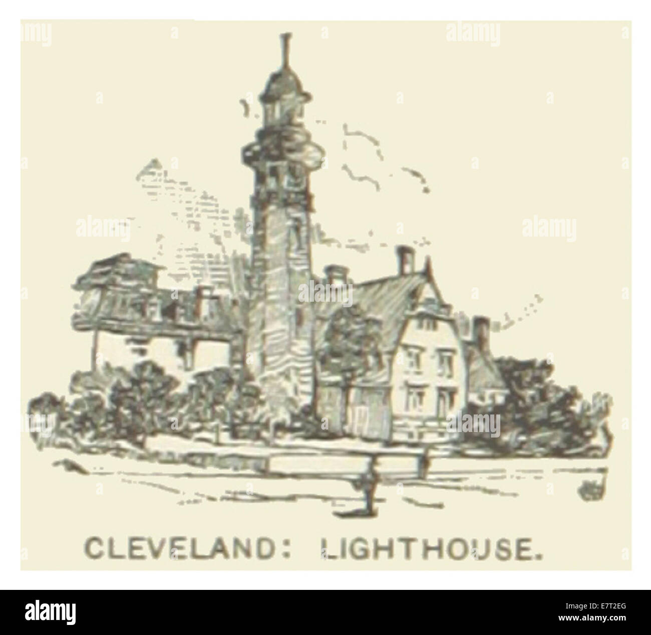 US-OH (1891) p664 illustrates the lighthouse in Cleveland, Ohio. The ...