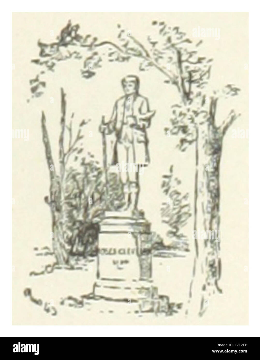 Statue of general moses cleaveland hi-res stock photography and images ...