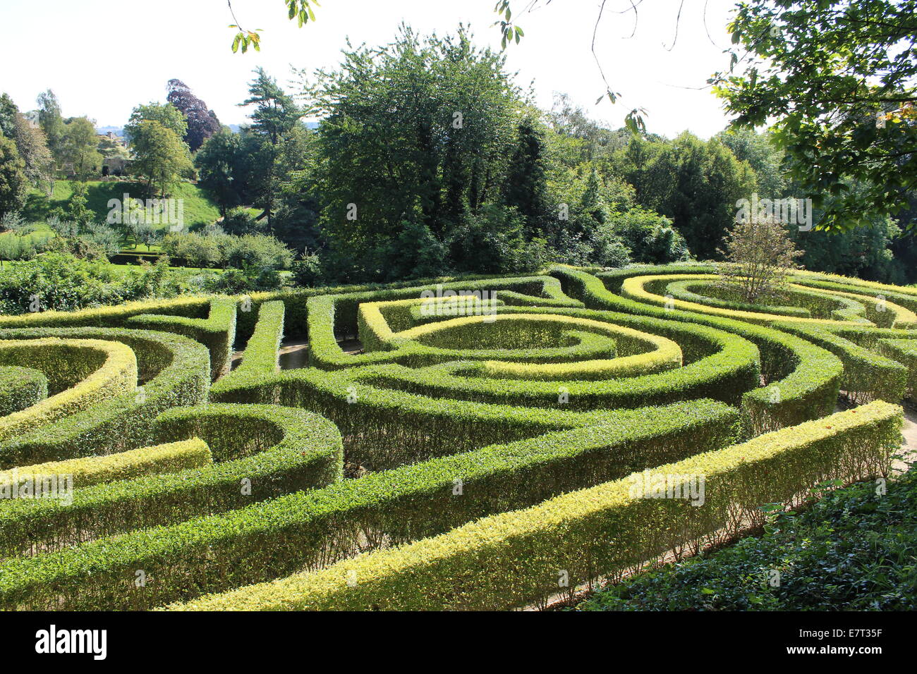 Rococo gardens painswick hi-res stock photography and images - Alamy