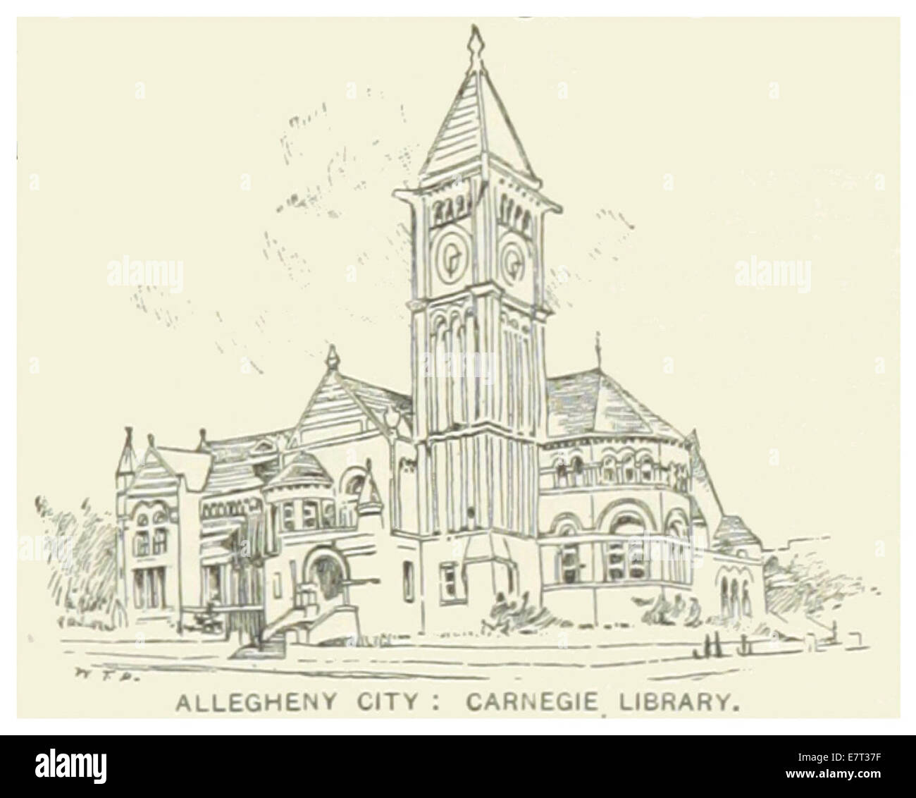 Pittsburgh historical map hi-res stock photography and images - Alamy