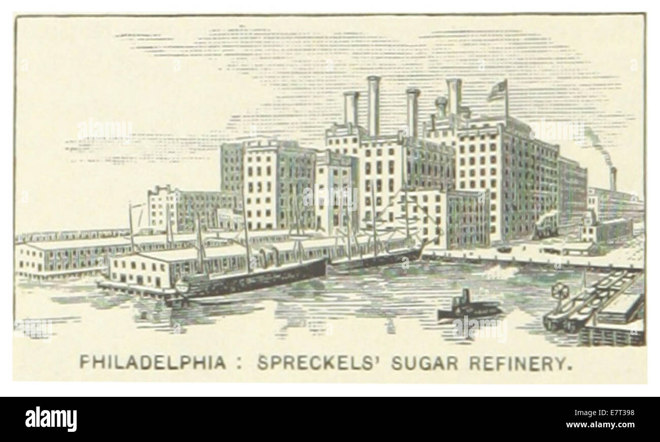 Sugar refinery 19th century hi-res stock photography and images - Alamy
