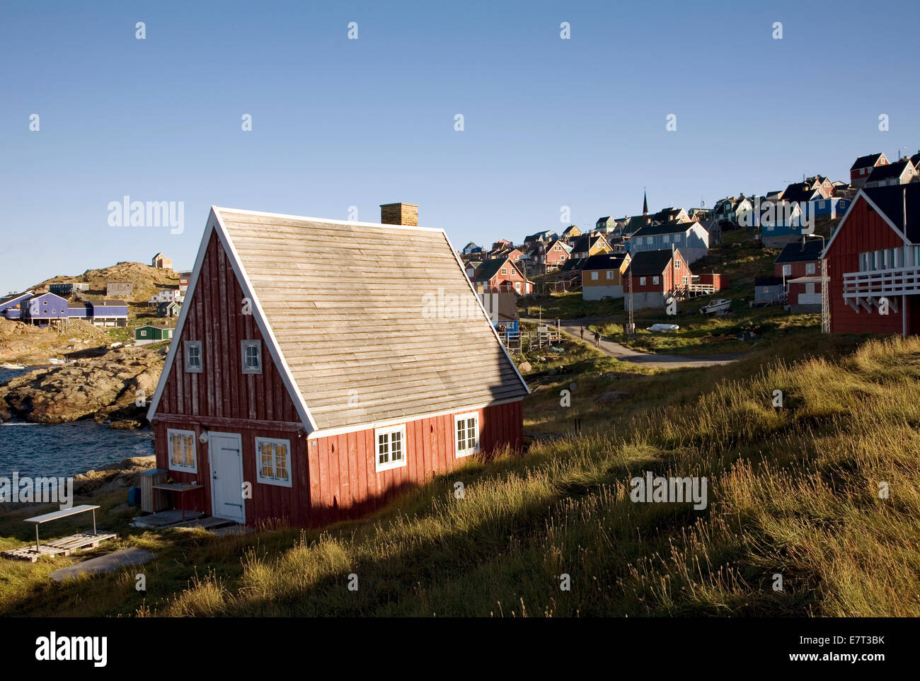 Upernavik (pop. 1500) is the largest town north of Ilulissat on ...